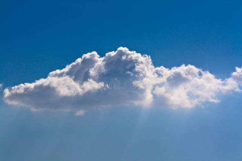 One Cloud stock image. Image of shadow, nature, floating - 58723985