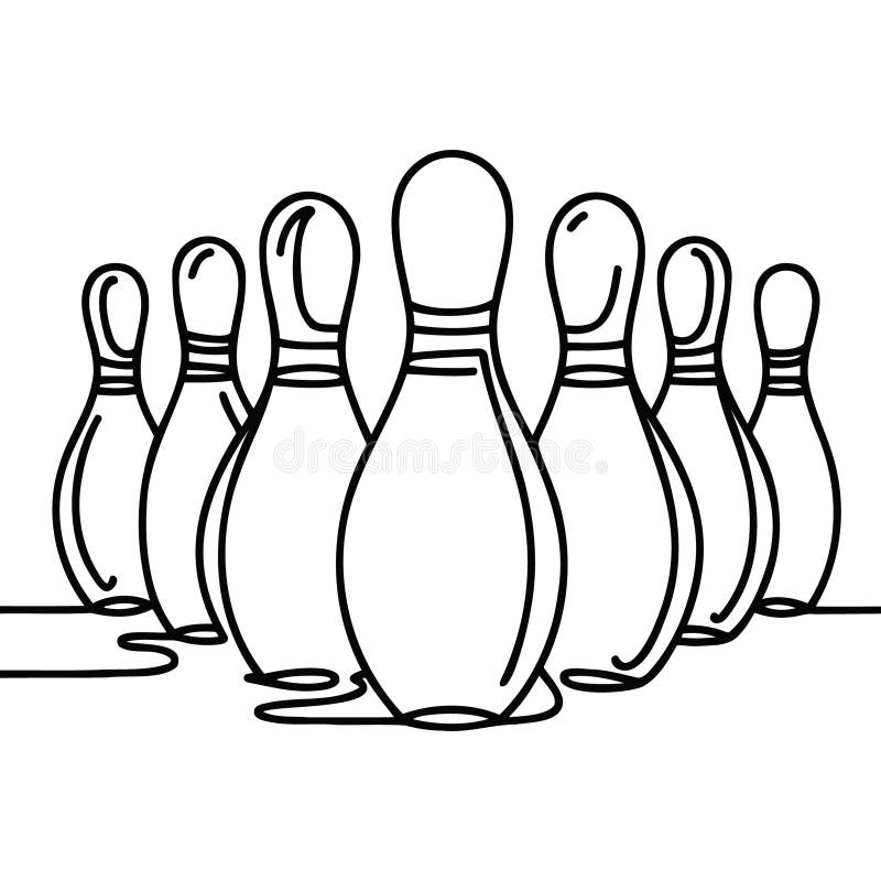 Bowling Lane Drawing Stock Illustrations – 325 Bowling Lane Drawing ...