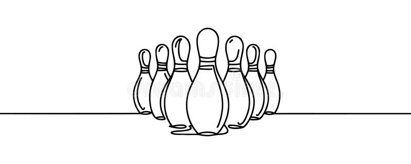 Bowling Lane Drawing Stock Illustrations – 325 Bowling Lane Drawing ...