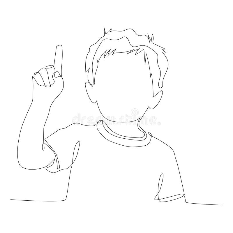 Boy Answer Class Stock Illustrations – 725 Boy Answer Class Stock ...