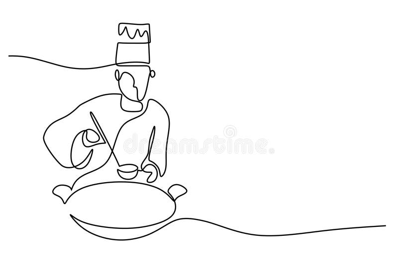 Continuous Line Drawing Food Stock Illustrations – 11,715 Continuous ...