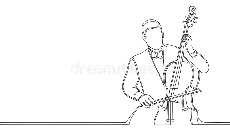 Doodle Musicians in 1920 S Style, Jazz or Blues Music Band Stock Vector ...