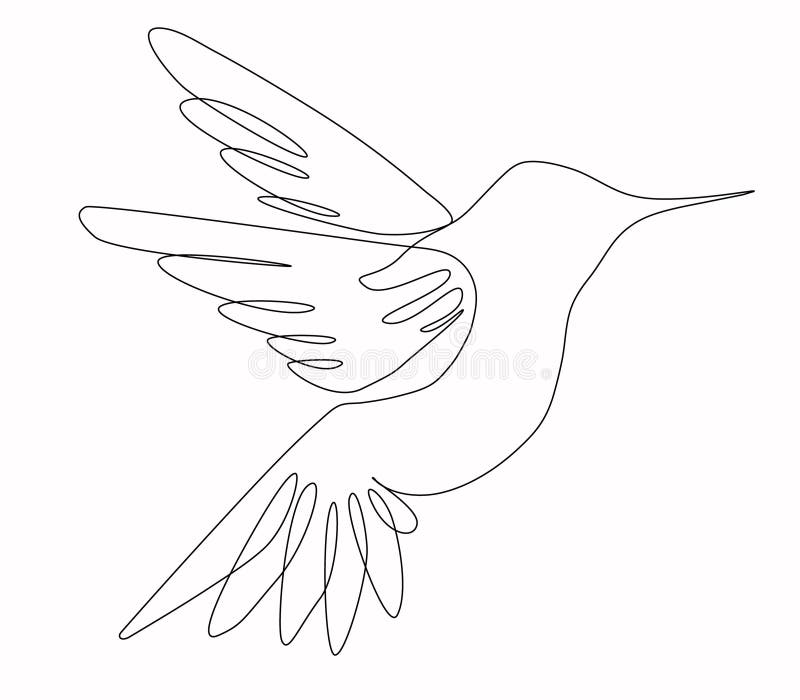 Continuous Line Drawing Hummingbird Stock Illustrations – 277 ... Continuous Line Drawing Hummingbird Stock Illustrations – 277 ...
