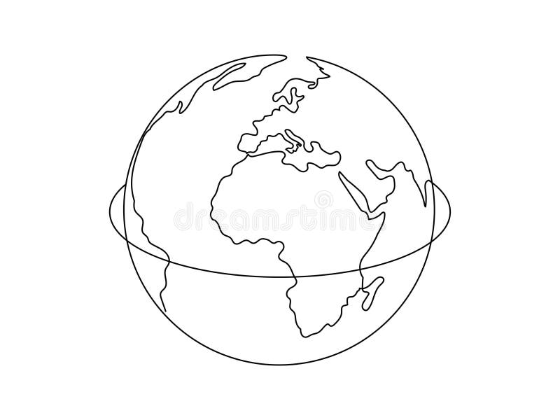 Simple Vector World Map