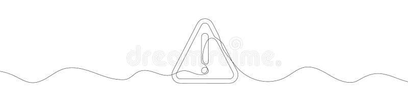 Continuous Line Error Stock Illustrations – 180 Continuous Line Error ...
