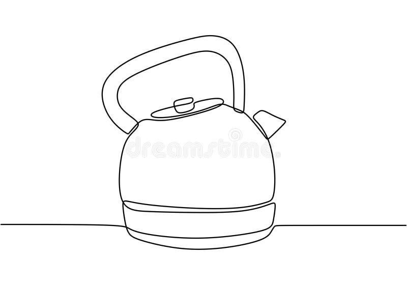 Kettle Line Drawing Stock Illustrations – 4,081 Kettle Line Drawing ...