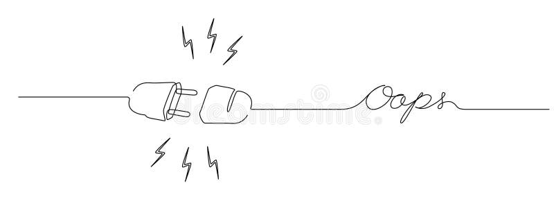 Socket Unplug Stock Illustrations – 1,023 Socket Unplug Stock ...