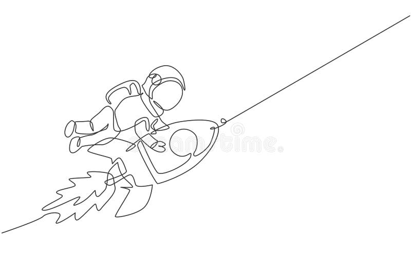 Continuous Line Drawing Science Stock Illustrations – 1,693 Continuous ...