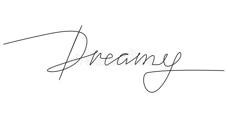 Continuous Line Drawing Word Stock Illustrations – 2,407 Continuous ...