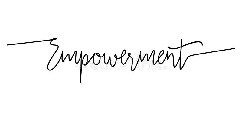 Empowerment Continuous Line Drawing Stock Illustrations – 191 ...