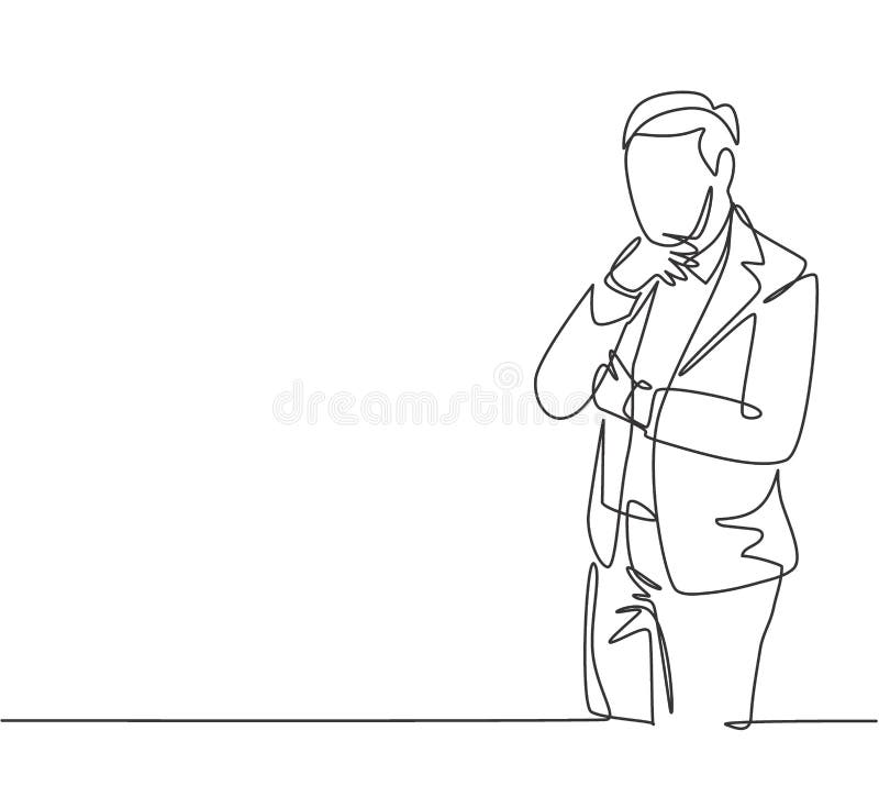 Continuous Line Drawing Focus Stock Illustrations – 497 Continuous Line ...