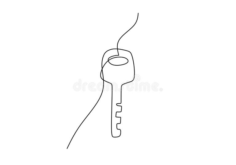 One Line Key Stock Illustrations – 1,963 One Line Key Stock ...