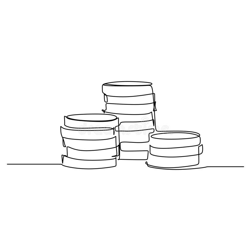 Continuous Coins Stock Illustrations – 414 Continuous Coins Stock ...