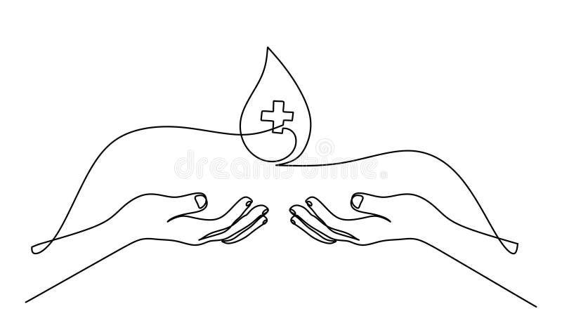 Line Drawing Donate Stock Illustrations – 1,179 Line Drawing Donate ...