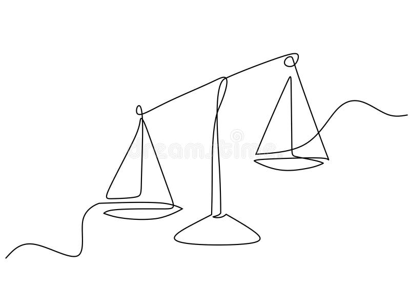 One Single Line Scale Stock Illustrations – 240 One Single Line Scale ...