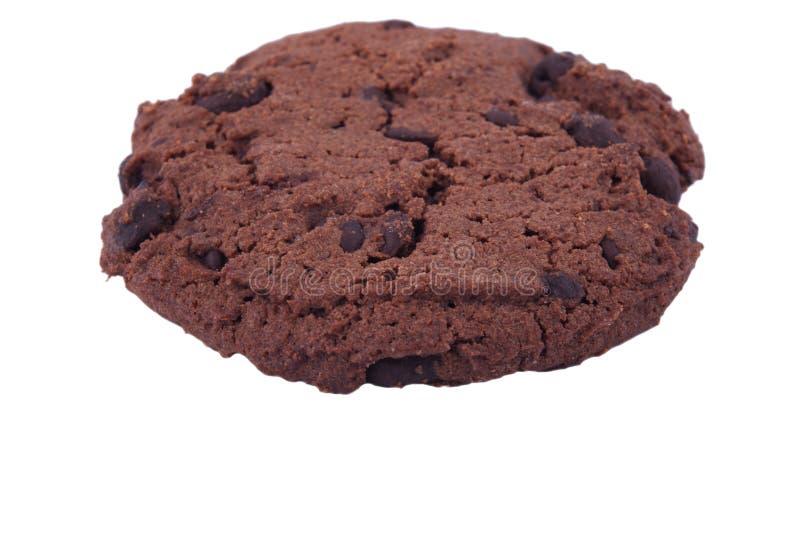 One cookie stock photo. Image of isolated, edible, bake - 7301912