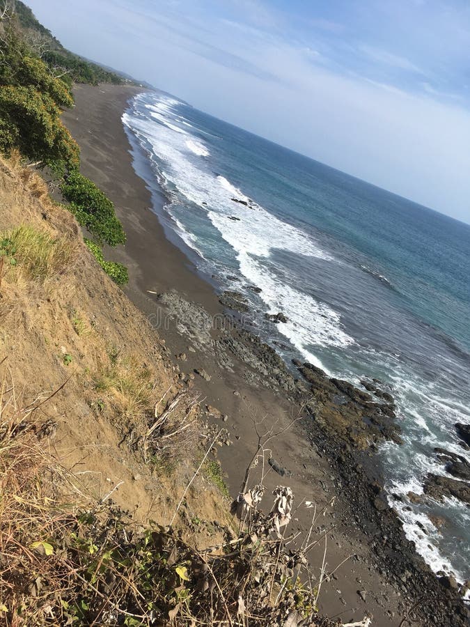 Large stretch of beach stock photo. Image of large, sand - 114998058