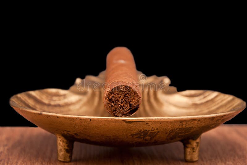 One cuban cigar stock image. Image of habit, cigar, addicted - 17763945