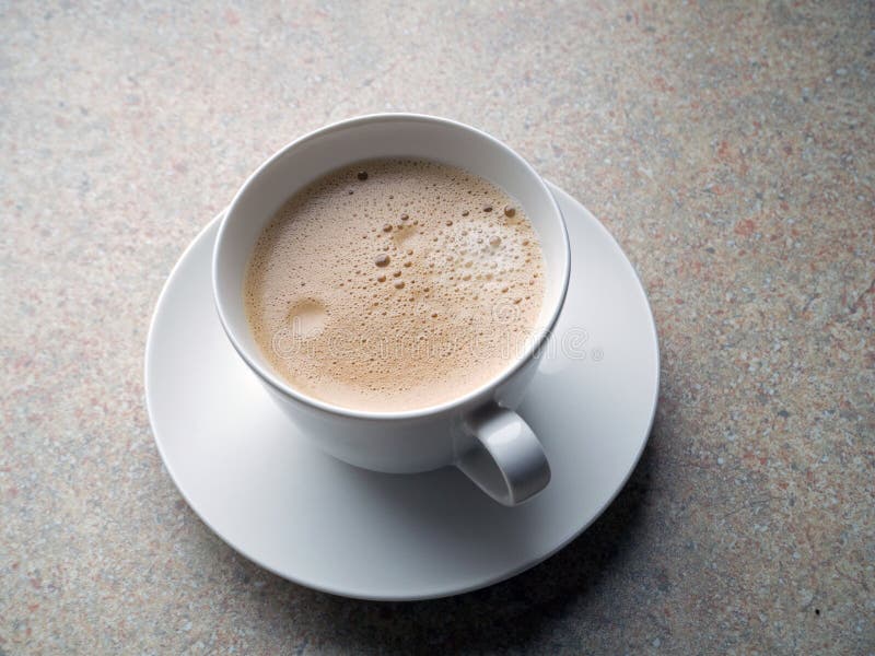 One cup of coffee stock image. Image of view, caffeine - 136511607