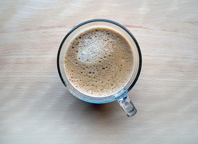 One cup of coffee stock photo. Image of aroma, foam - 152657158