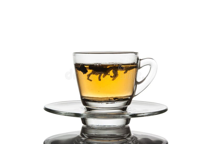 One cup of tea. stock photo. Image of background, saucers - 57086638