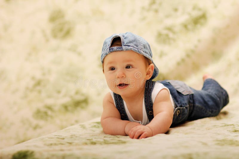 One cute little baby stock image. Image of love, people - 49917439