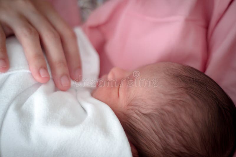 One day old, newborn baby. stock photo. Image of born - 163460920
