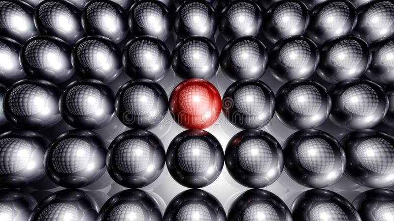 One is different stock illustration. Illustration of boss - 19929519