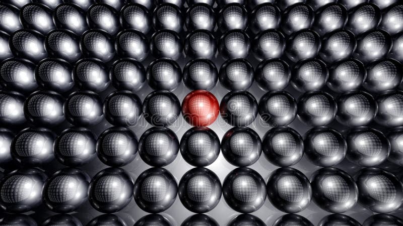 One is different stock illustration. Illustration of grid - 72744758