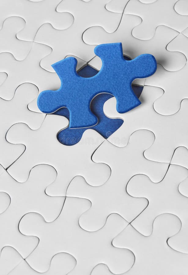 One different puzzle piece stock photo. Image of ideas - 240837328