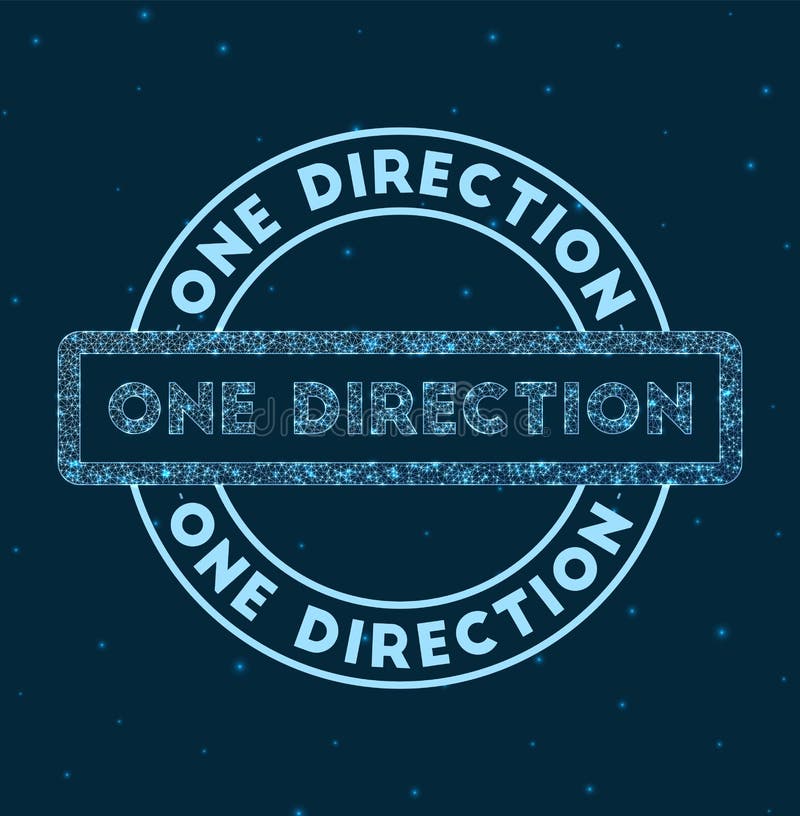 One direction. stock vector. Illustration of icon, button - 188448297