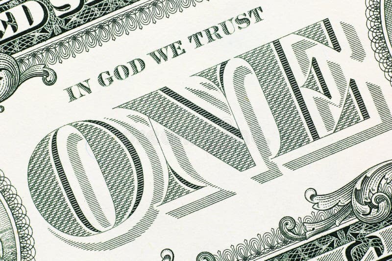 One Dollar Banknote Detail Vertical Stock Photos - Free & Royalty-Free ...