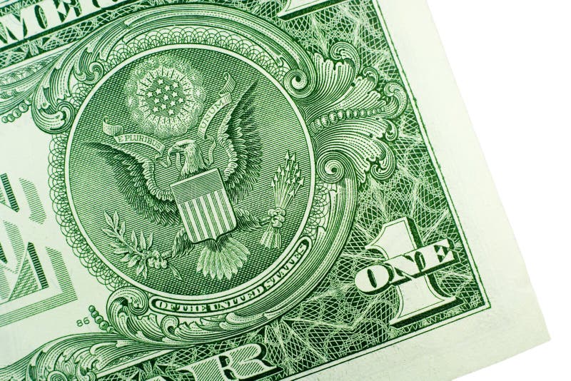 One Dollar Bill stock photo. Image of white, economy, currency - 2027360