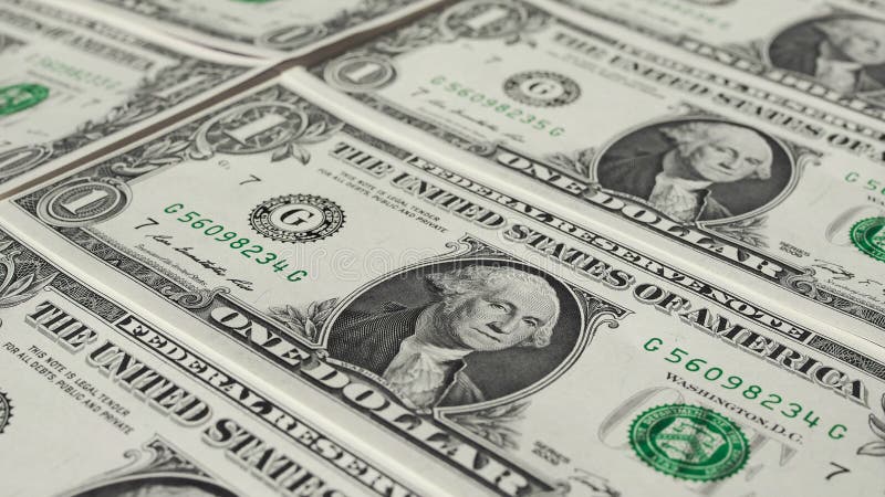 One dollar bills stock image. Image of american, states - 295599541
