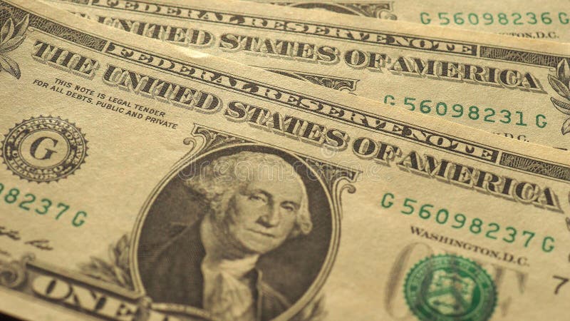 One dollar bills stock photo. Image of backdrop, money - 285906190