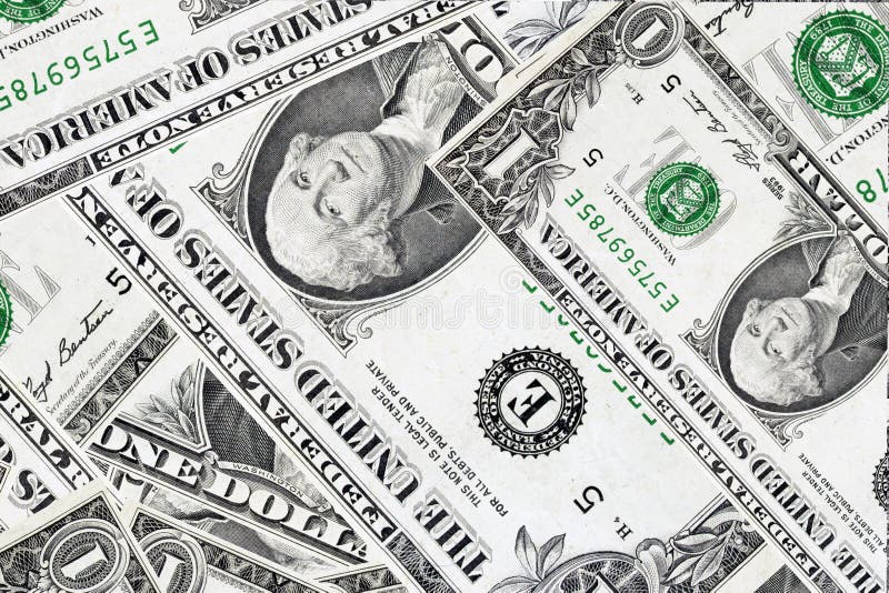 US dollar bills stock image. Image of advertising, text - 255153931