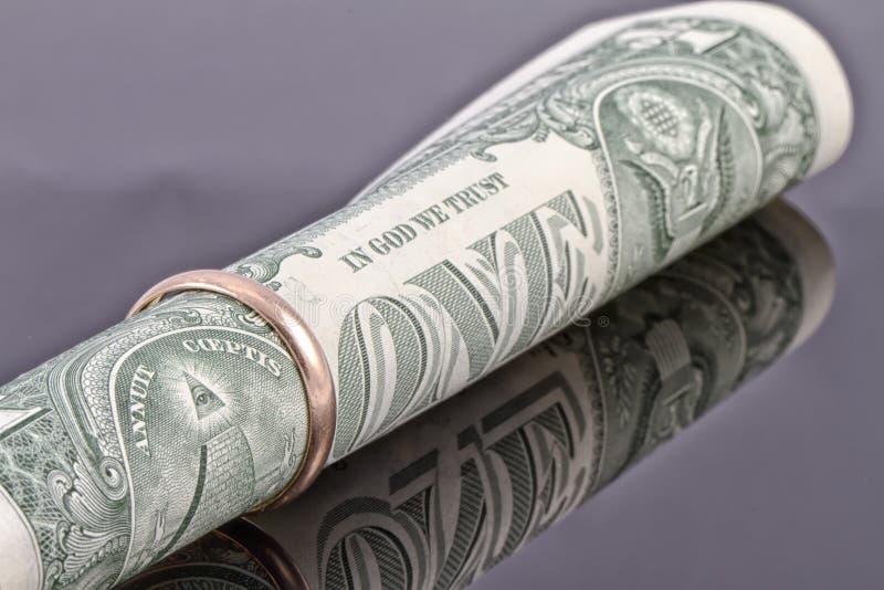 One dollar engagement ring stock image. Image of ection - 41554667
