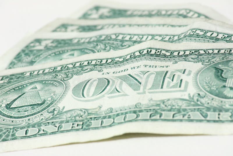 One dollar - Money stock image. Image of america, crisis - 28926029