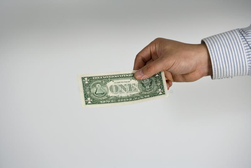 One Dollar Payment Picture. Image: 8163004