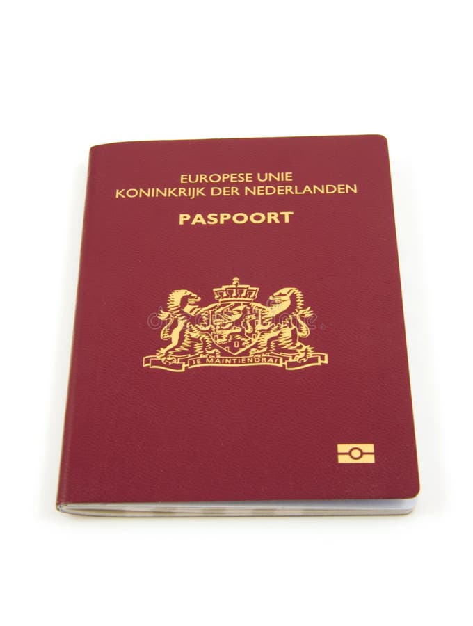One Dutch passport stock image. Image of airport, control - 10827183