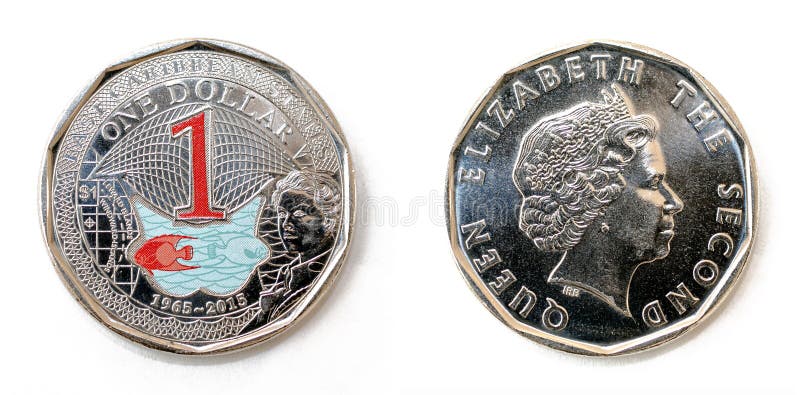 Eastern Caribbean Money a Full Set of New Series Stock Image - Image of ...