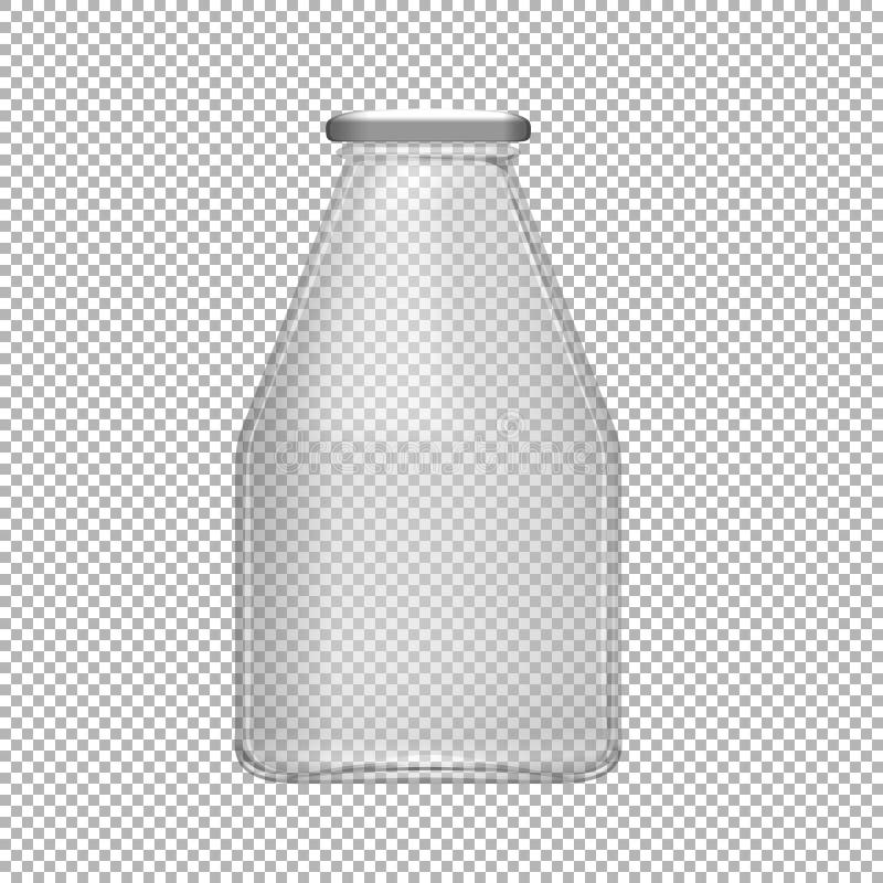 Empty Bottle on Transparent Background Stock Vector - Illustration of ...
