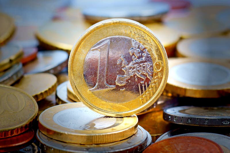One Euro stock photo. Image of institution, economy, small - 22722954
