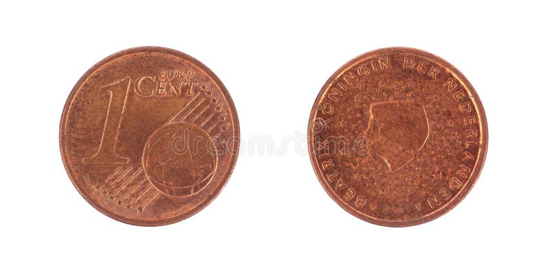 One euro cents coin stock photo. Image of coin, closeup - 43621716