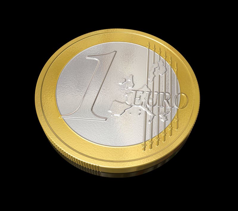 0 Euro coin stock vector. Illustration of thrifty, trade - 14599582