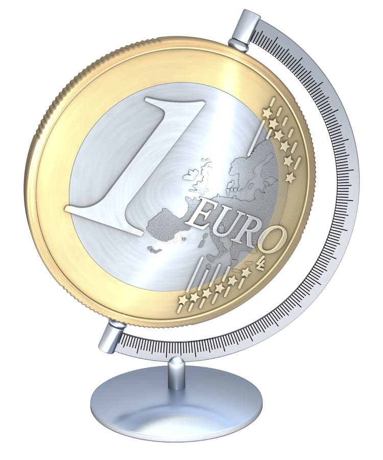 0 Euro coin stock vector. Illustration of thrifty, trade - 14599582