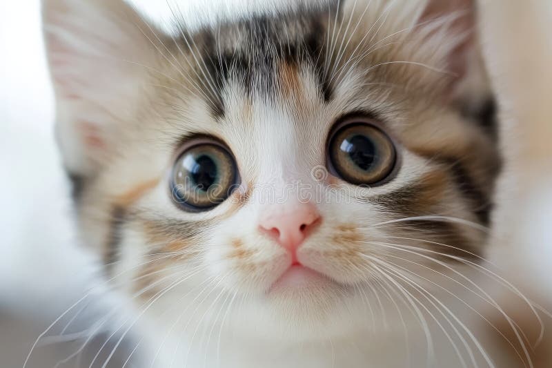 One Eye Open, the Other Half Turned Away Stock Illustration ...