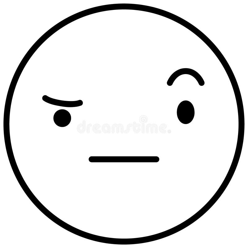 Confused Eyebrows Image Clipart