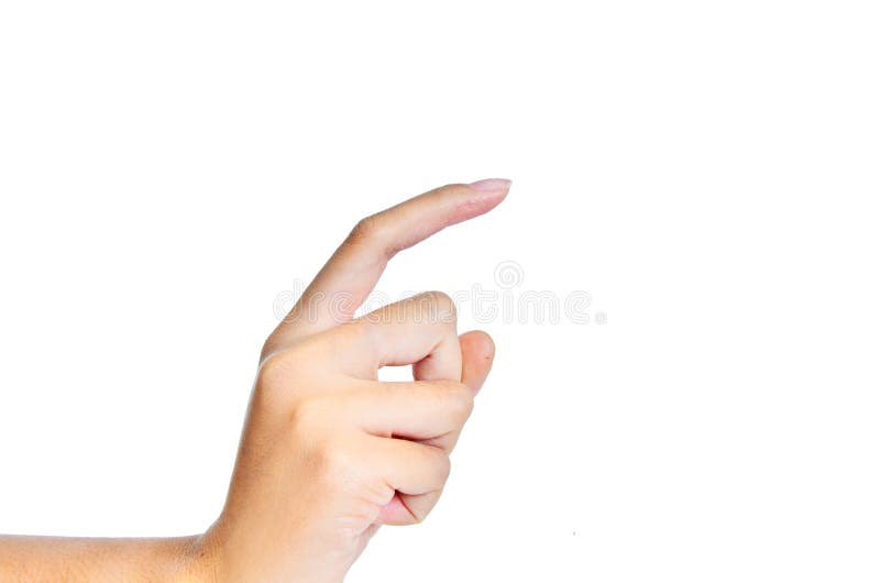 One finger stock image. Image of symbol, green, restaurant - 28292467