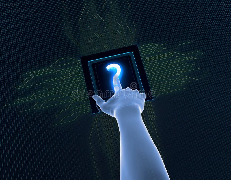 Human Intelligent Technology and Question Mark, Data Transmission and ...